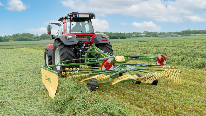 Updated single rotor rake range from Krone | Farm Contractor & Large ...