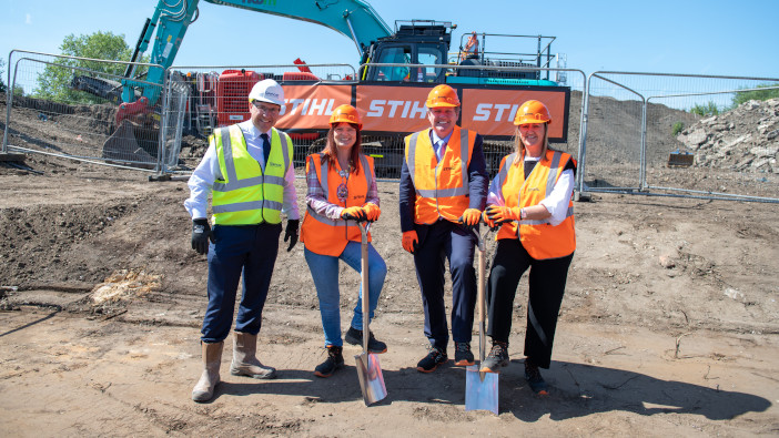 Stihl breaks ground for new UK headquarters | Farm Contractor & Large ...