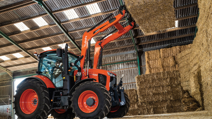 MX-built front loaders now available for Kubota M-series tractors ...