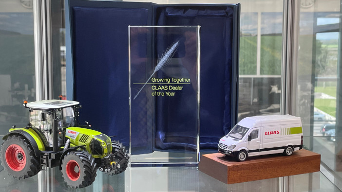 Kellys awarded Claas Dealer of the Year prize | Farm Contractor & Large ...