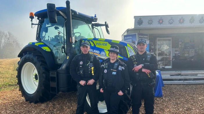 New Holland help tackle rural crime with Essex Police | Farm Contractor ...