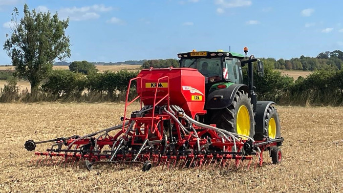 KRM offers broad range of tine drills to suit different farming systems ...