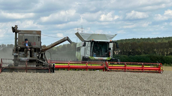 60 year old Claas combine graces Shropshire fields | Farm Contractor ...